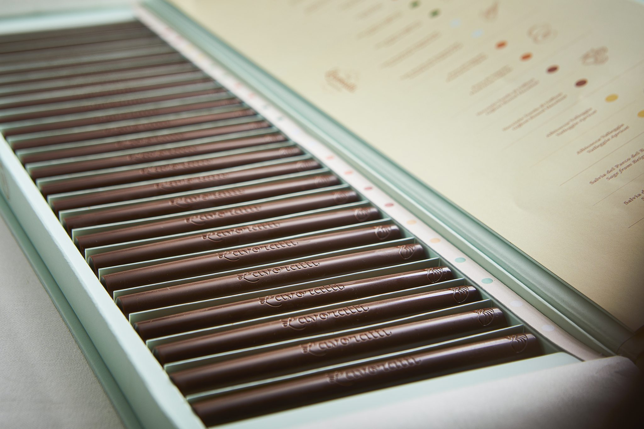 Pencils - Box of 24 - 12 Assorted Flavors - Fine Foods Collection