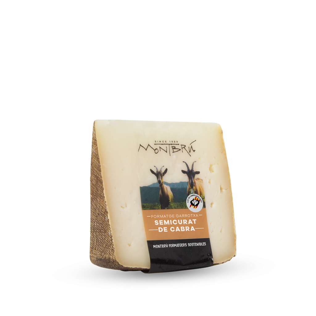 Garrotxa goat cheese portion - FineFoodsCollection